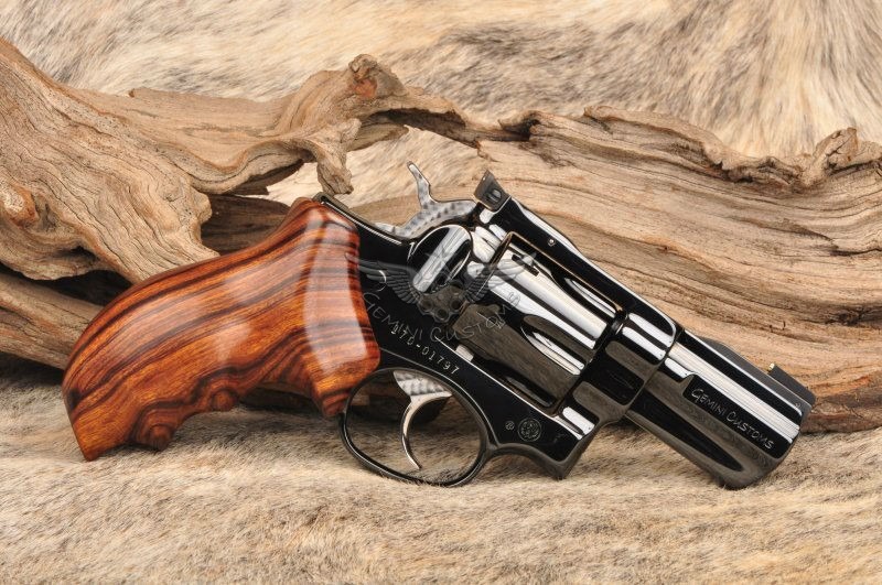 Exotic Wood Revolver Grips by Gemini Customs