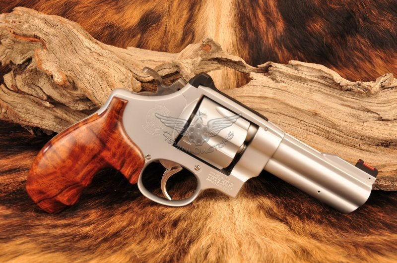 Exotic Wood Revolver Grips by Gemini Customs