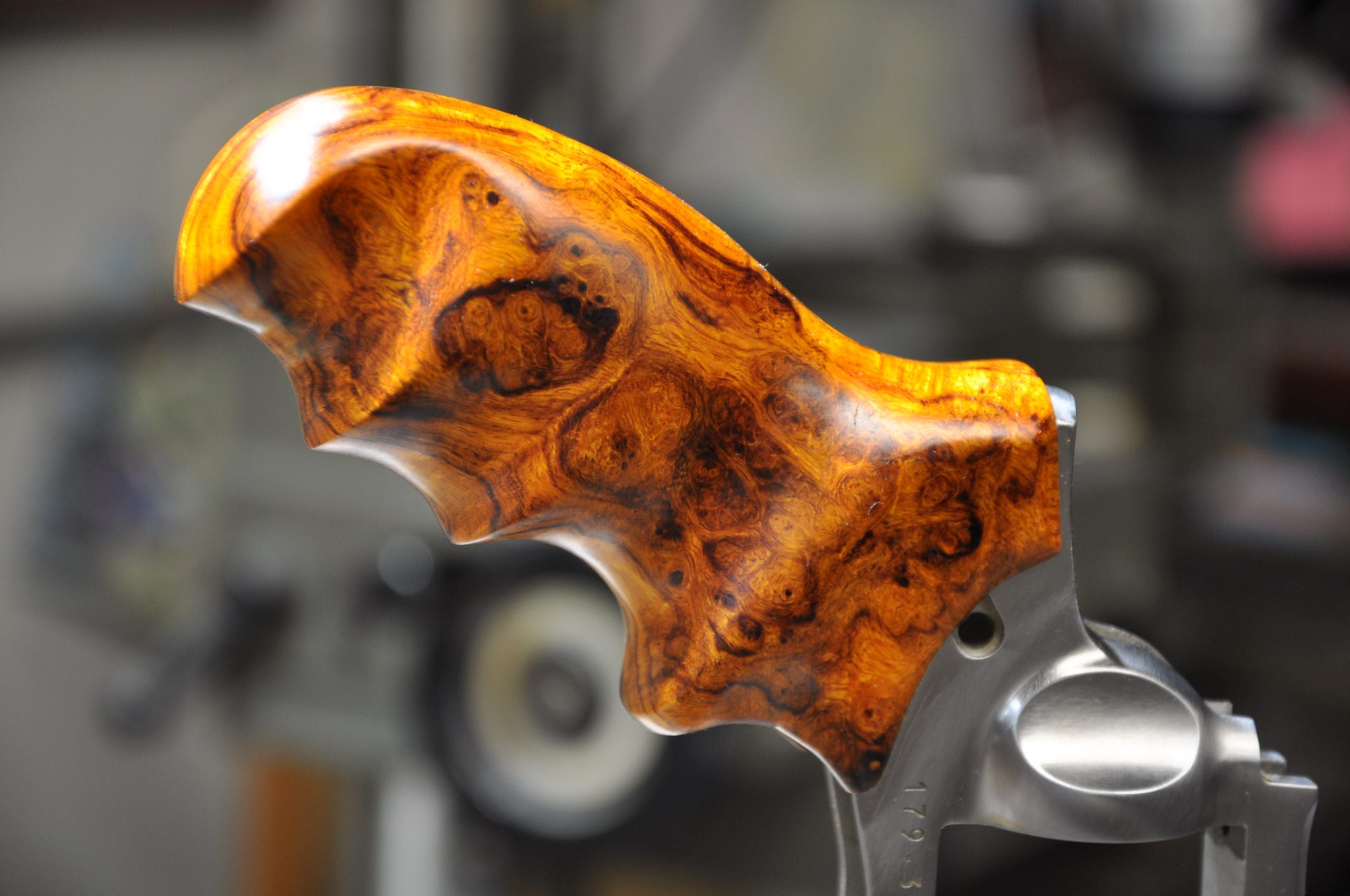 Exotic Wood Revolver Grips by Gemini Customs